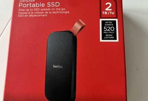 Внешний жесткий диск ssd 2tb Sandisk