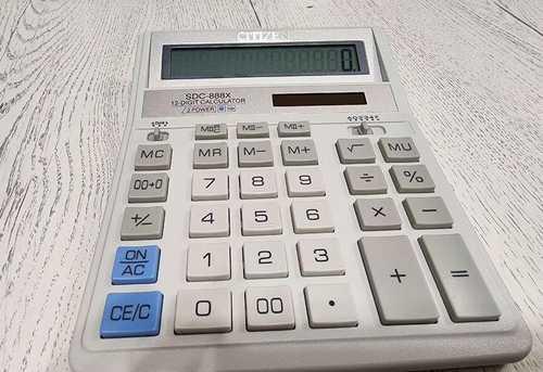 Калькулятор бухгалтерский Citizen SDC-888x новый