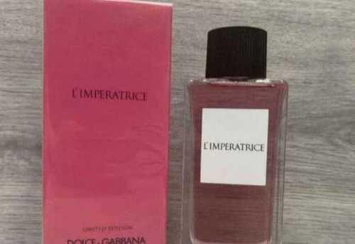 Dolce gabbana imperatrice limited edition парфюм