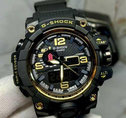 Новые Наручные часы Casio G shock Золотые