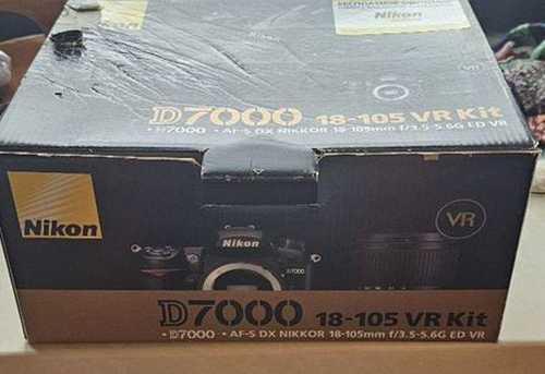Nikon d7000 18-105 VR Kit