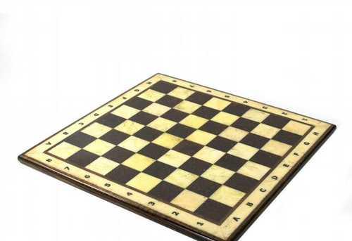 Шахматная доска с рамкой (дуб) 25х25 см