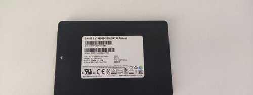 Серверный SSD накопитель Samsung SM883 960гб