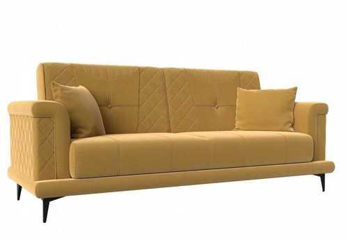 Прямой диван Неаполь, Микровельвет, Модель 111937
