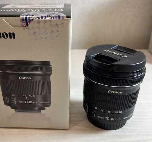 Canon EF-S 10-18mm f/4.5-5.6 IS STM