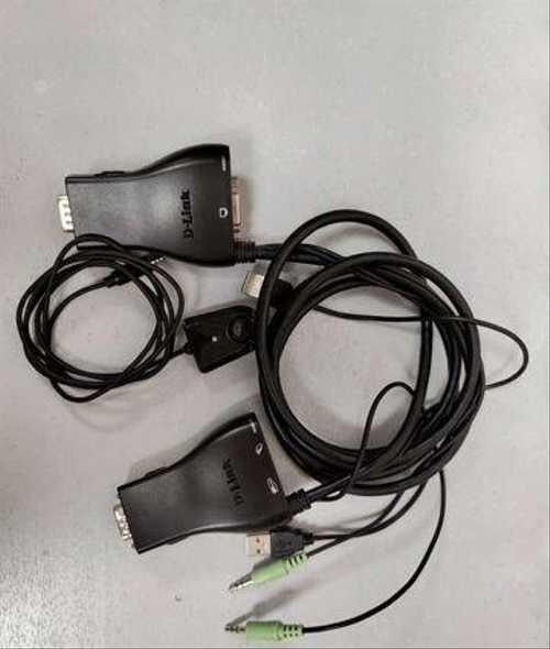 Kvm переключатель d-link kvm-221