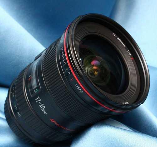 Canon EF 17-40mm f/4L USM в хорошем состоянии