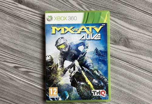 MX vs ATV Alive Xbox 360 игры диск лицензия