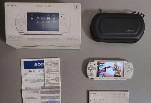 Sony psp ceramic white коробка чек документы