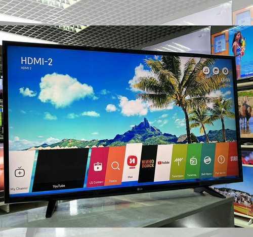 Телевизор 43" (109 см) LG 43UH610V SMART TV 4K