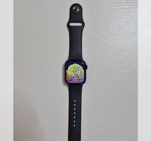 Часы apple watch 7 41 mm черные