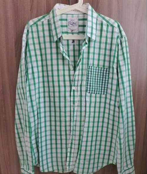 Рубашка мужская,gant''оригинал-48-48.5-зелёная