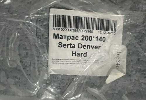 Матрас 200*140 Serta Denver Hard (аскона)