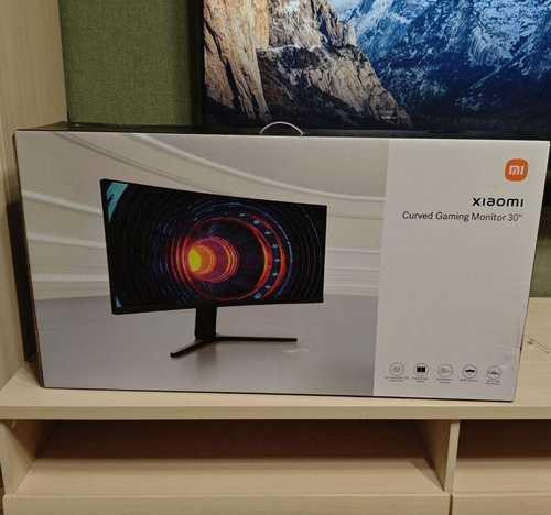 Монитор 30" xiaomi Curved Gaming Monitor 200hz 2k