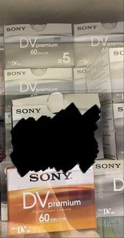 Видеокассета miniDV Sony DV Premium 60min
