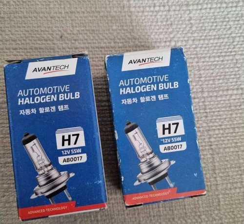 Лампа Avantech automotive halogen bulb h7 12v 55w
