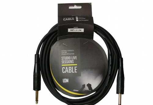 Гитарный кабель jack 6.3 3 m