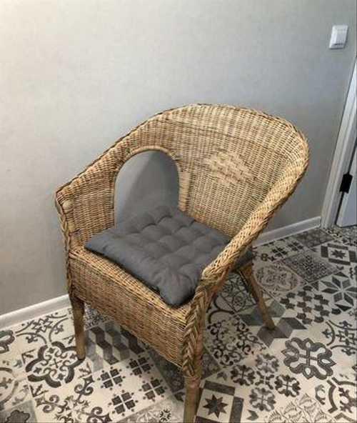 Кресло плетеное IKEA аген