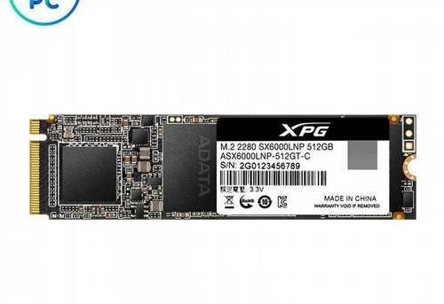 Накопитель SSD M.2 512GB adata XPG SX6000 lite ASX