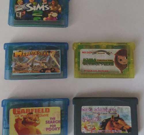 Картриджи для game boy advance