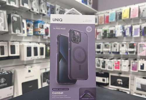 Чехол Uniq combat iPhone 14 Pro Max Purple