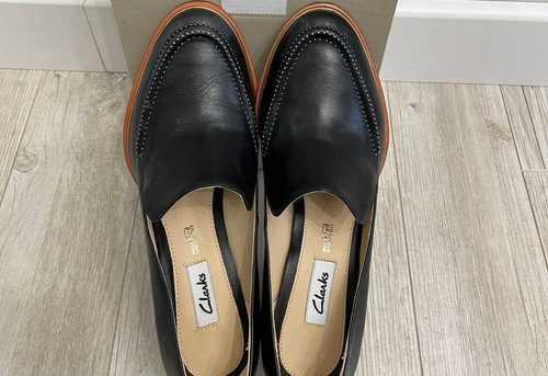 Туфли Clarks женские натуральная кожа, 38р