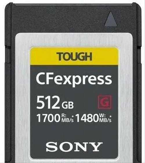 Sony CFexpress Type B Tough 512гб