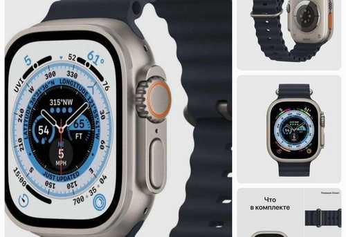 Apple Watch Ultra 49mm/ Titanium/ Orange