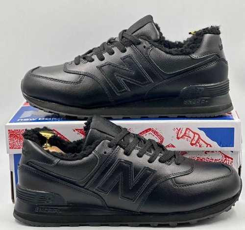 Кроссовки New Balance 574 (с мехом) (Арт.35562)