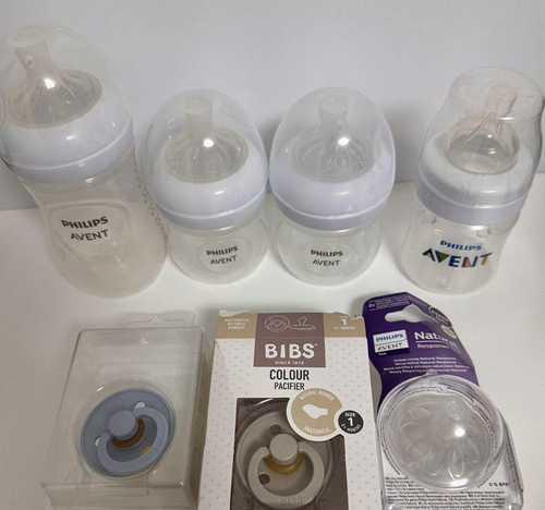 Бутылка philips avent соска bibs