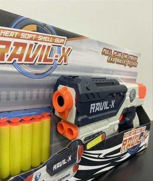 Инрушка. Писталет Nerf ravil