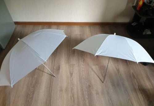 Мягкий и прозрачный зонт для фотостудии