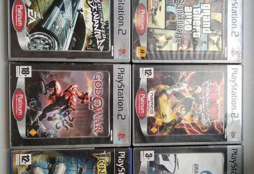 Игры на PS2 лицензионные