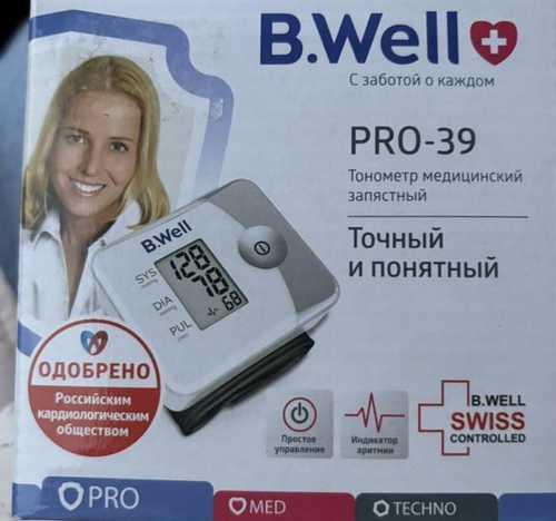 Тонометр запястный B.Well