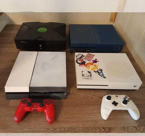 Ps4,Xbox one s, Xbox original, Xbox One Forza