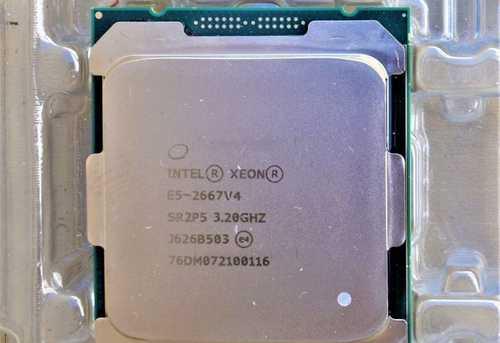 Процессор E5 2667 V4 8 ядер 3.6 Ггц