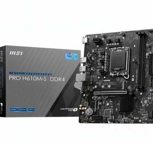 Материнская плата Msi PRO H610M-S DDR4