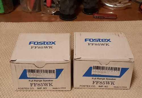 Широкополосные динамики Fostex FF85WK