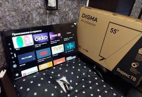 Телевизор 4К Digma DM-LED55UBB31(Новые)