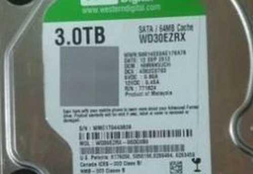 Жесткий диск WD30ezrx 3тб