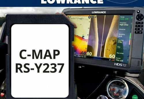 Карты глубин для Lowrance c-map rs-y237
