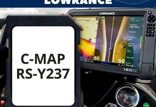 Карты глубин для Lowrance c-map rs-y237