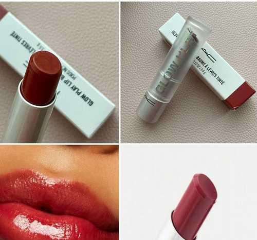 MAC lip balm оттеночный бальзам для губ