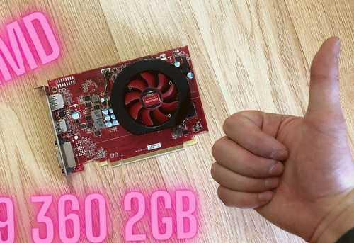 Игровая видеокарта R9 360 2gb