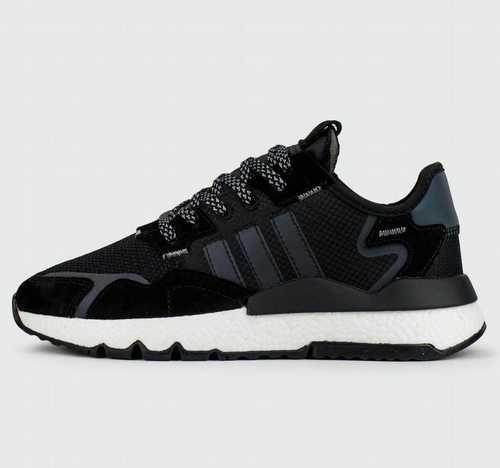 Кроссовки Adidas Nite Jogger Black / White