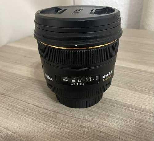 Sigma 50mm f1.4 DG HSM for Canon