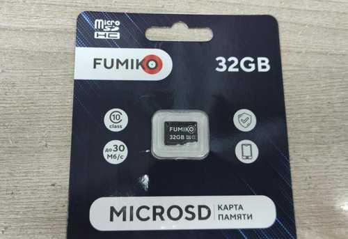 Карта памяти Fumiko 32GB microsdhc Class 10 (без а