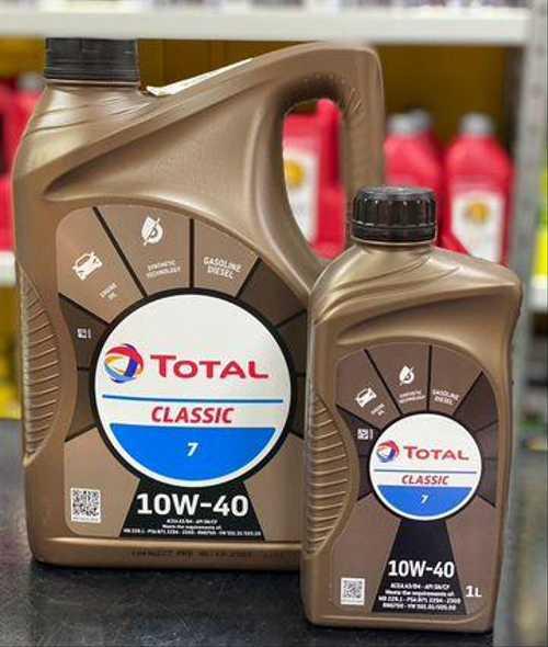 Масло моторное total classic 10W40