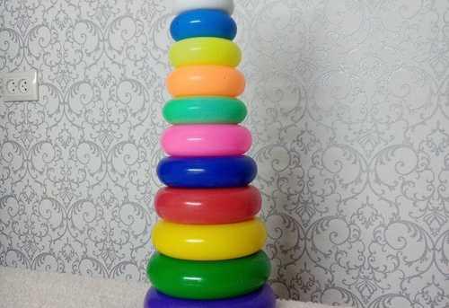 Пирамидка детская гигант (60 см)