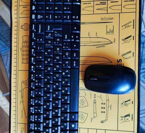 Клавиатура беспроводная logitech k220